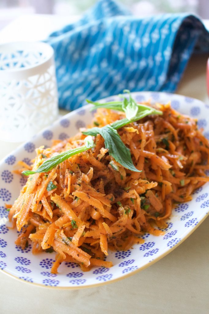 Moroccan Cumin Carrot Salad - Danielle Minnebo