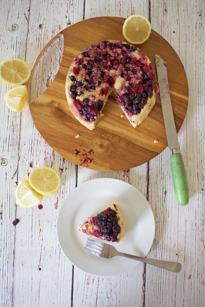 Steamed Lemon & Berry Pudding - Danielle Minnebo